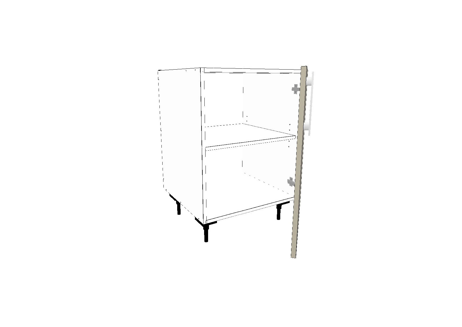 Base 1 Door Standard Cairns Flat Packs