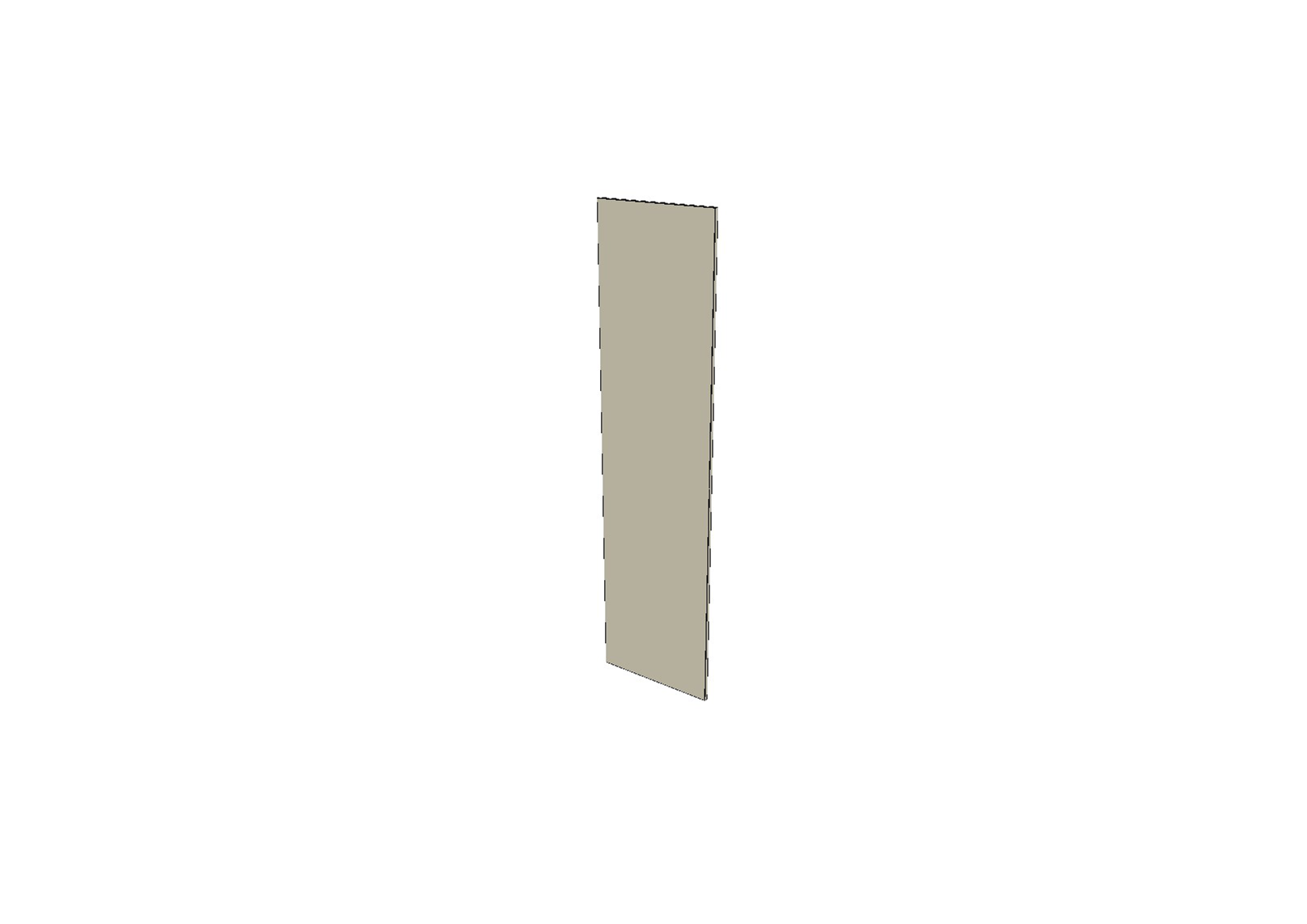 Tall Panel To Floor 585 - Standard | Cairns Flat Packs